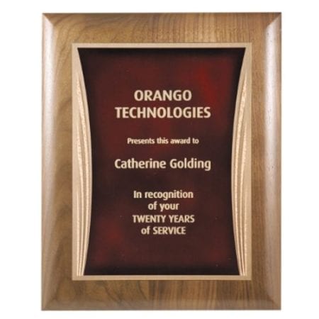 Appreciation Plaque Award 8″x10″ | Willamette Valley Awards