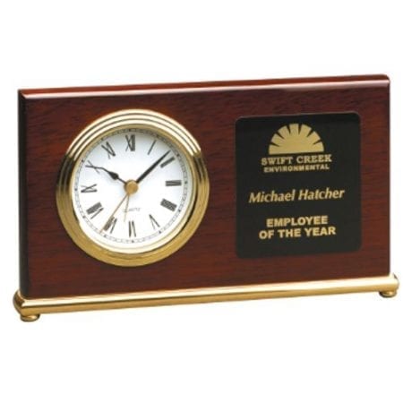 Personalized Desk Clocks | Willamette Valley Awards