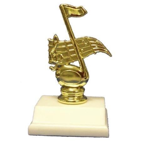 Music Note Trophy | Willamette Valley Awards