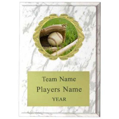 Baseball Plaque with Insert | Willamette Valley Awards