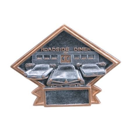Resin Car Trophy Plaque | Willamette Valley Awards