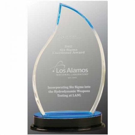 Acrylic Flame Award | Willamette Valley Awards