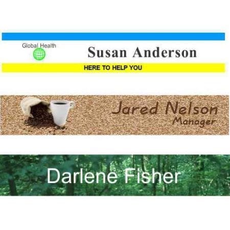Full Color Name Plates 2×10 | Willamette Valley Awards