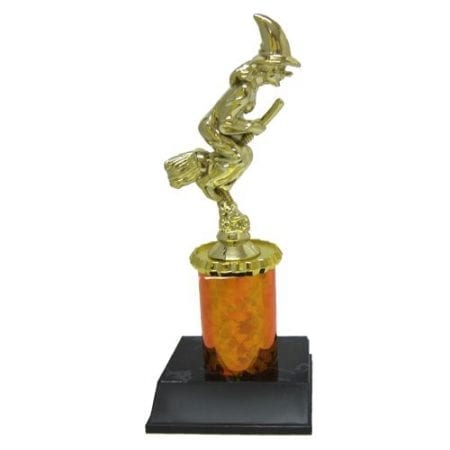 Witch with Broom Trophy | Willamette Valley Awards